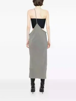 Rick Owens Asymmetric Bias-cut Dress
