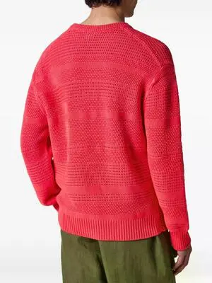 Paul Smith Open-knit Striped Sweater