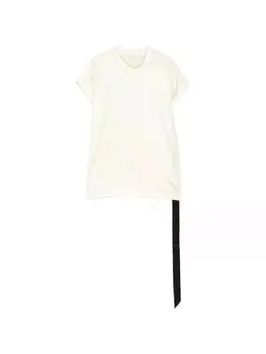 Rick Owens Level T-shirt In Cream White
