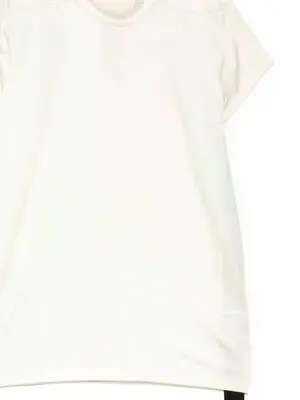 Rick Owens Level T-shirt In Cream White