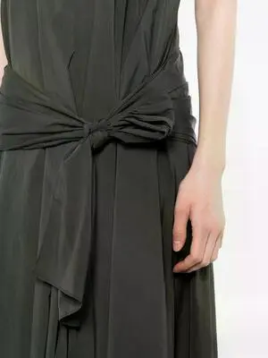 SYSTEM Asymmetric Spaghetti-strap Dress