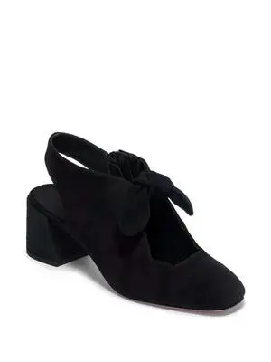 Bernardo Angelina Bow-detail Slingback Pumps