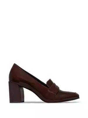 Bernardo Nevaeh Leather Pumps - Brown