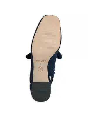 Bernardo Bow-detail Slingback Pumps
