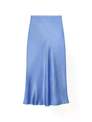 ANINE BING Bar Silk Skirt