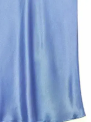 ANINE BING Bar Silk Skirt