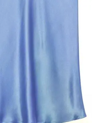 ANINE BING Bar Silk Skirt