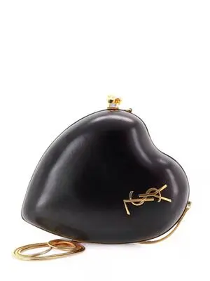 Saint Laurent Small Box Clutch Bag - Black