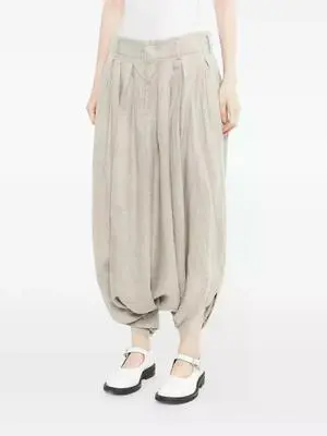 Comme Des Garçons Gathered Voluminous Trousers