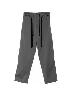 CRAIG GREEN Pinstriped Trousers - Grey