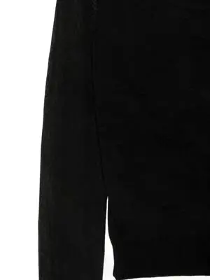 SYSTEM Contrast-panel Knitted Top
