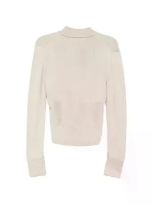 SYSTEM Curved Hem Cardigan