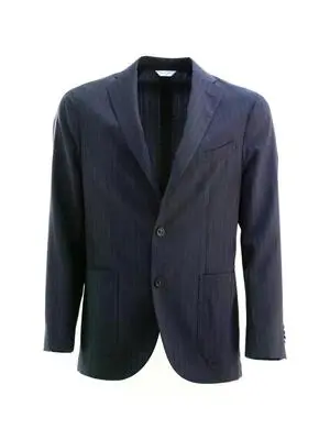 Boglioli Pinstriped Single-breasted Suit - Blue