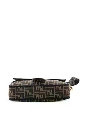 Fendi Baguette Nm Bag Zucca Canvas Shoulder Bag