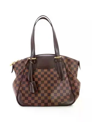 LOUIS VUITTON Damier Verona Mm Shoulder Bag - Brown