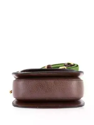 Gucci Jumbo Gg Canvas Mini Crossbody Bag - Brown