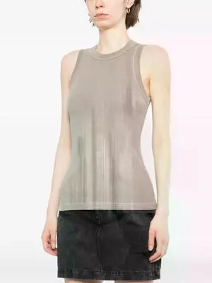AGOLDE Leigh Ribbed Tank Top