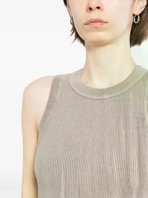 AGOLDE Leigh Ribbed Tank Top