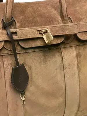 Brunello Cucinelli Suede Tote Bag