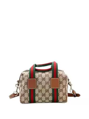 Gucci Gg Canvas Mini Boston Bag