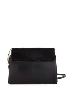Chloé Faye Chain Shoulder Bag - Black