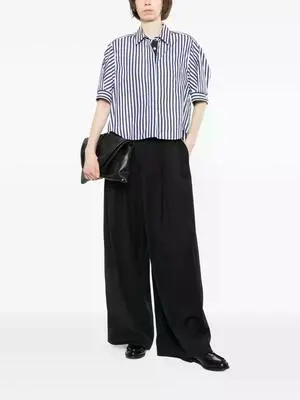 SYSTEM Tuck-detail Tailored Trousers