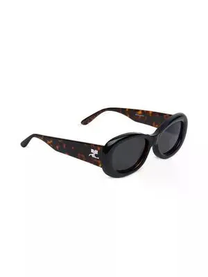 COURREGES Reve Oval Sunglasses