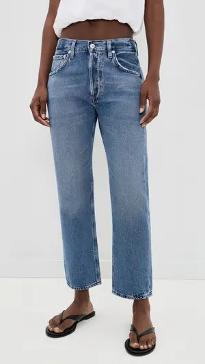 Citizens Of Humanity Winslow Boyfriend Cropped Jeans - Solstice