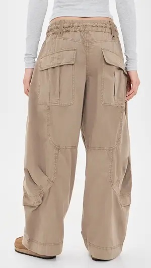 Free People Onset Parachute Pants - Dusted Cocoa