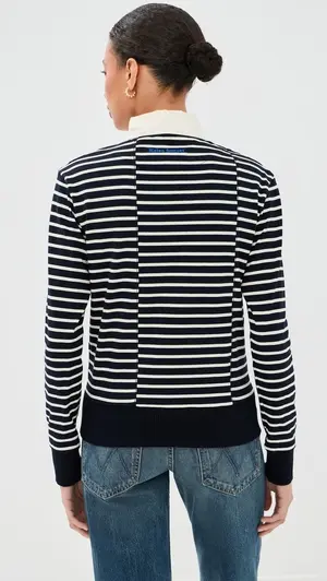 WALES BONNER Reflect Polo Top