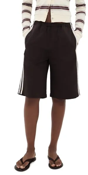 Citizens Of Humanity Anais Track Shorts - Chocolate