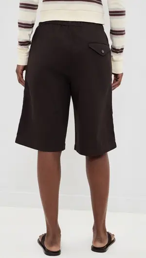 Citizens Of Humanity Anais Track Shorts With Contrast Stripes