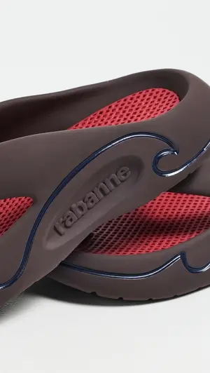 Rabanne 3d Flip Flops