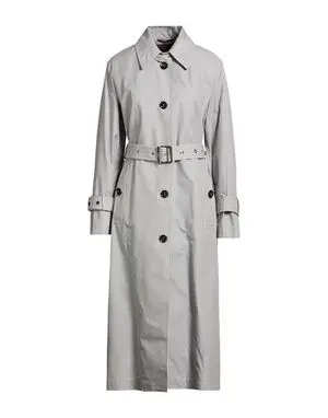 MOORER Checked Waterproof Trench Coat