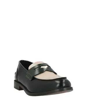 CAFÈNOIR Textured Leather Penny Loafers