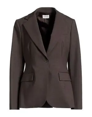 P.a.r.o.s.h P. A.r. O.s. H. Blazer Size Virgin Wool, Elastane - Grey