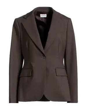 P.a.r.o.s.h Virgin Wool Blend Single-breasted Blazer