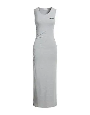 Patrizia Pepe Sleeveless Midi Dress In Light Polyester Blend