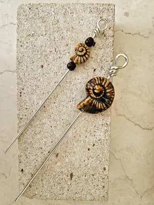 BINGIN DIARIES Hat Pin - Silver