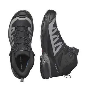 SALOMON X Ultra 360 Mid Gore-tex Hiking Boots - Black