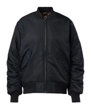 The Upside Tribute Twill Bomber Jacket - Black