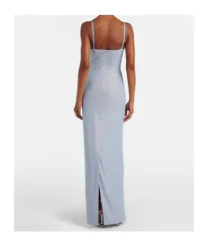AREA Crystal-embellished Gown