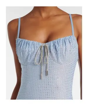 AREA Crystal-embellished Gown