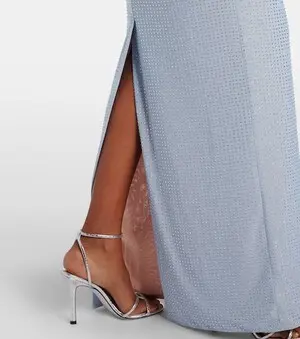 AREA Crystal-embellished Gown