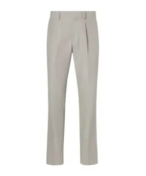 LARDINI Linen, Cotton, And Silk Chinos