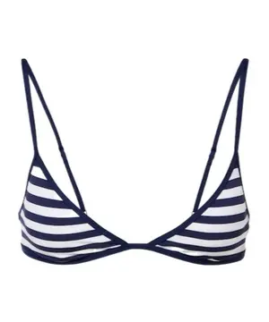 Polo Ralph Lauren Striped Bikini Top - Blue