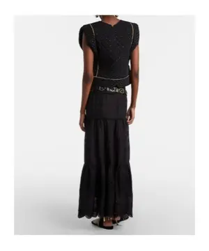 Isabel Marant Étoile Paoline Lace-trimmed Maxi Skirt