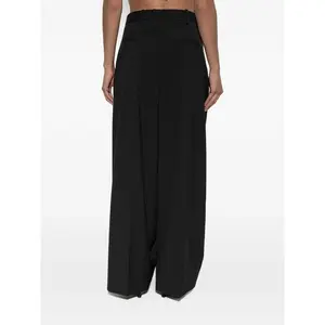 BY MALENE BIRGER Wide-leg Trousers With Pleated Detailing