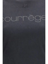 COURREGES Courrèges Layered Long-sleeve T-shirt - Black