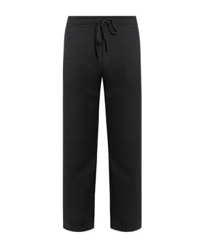 Versace Logo Jogger Pants - Black